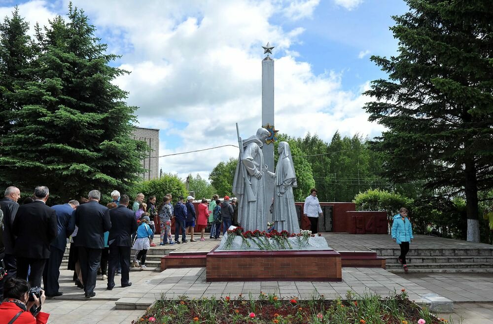 Anıt, heykel Памятник, Tverskaya oblastı, foto