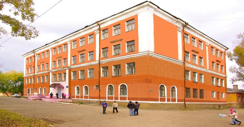Yatılı okul Sanatornaya shkola-internat № 4, Usolye‑Sibirskoye, foto