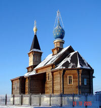Holy Manifestation Church (Krasnoyarsk Territory, Taymyrskiy Dolgano-Nenetskiy rayon, selskoye poseleniye Khatanga, Khatanga village, Sovetskaya ulitsa), ortodoks kiliseleri  Krasnoyarski krayından