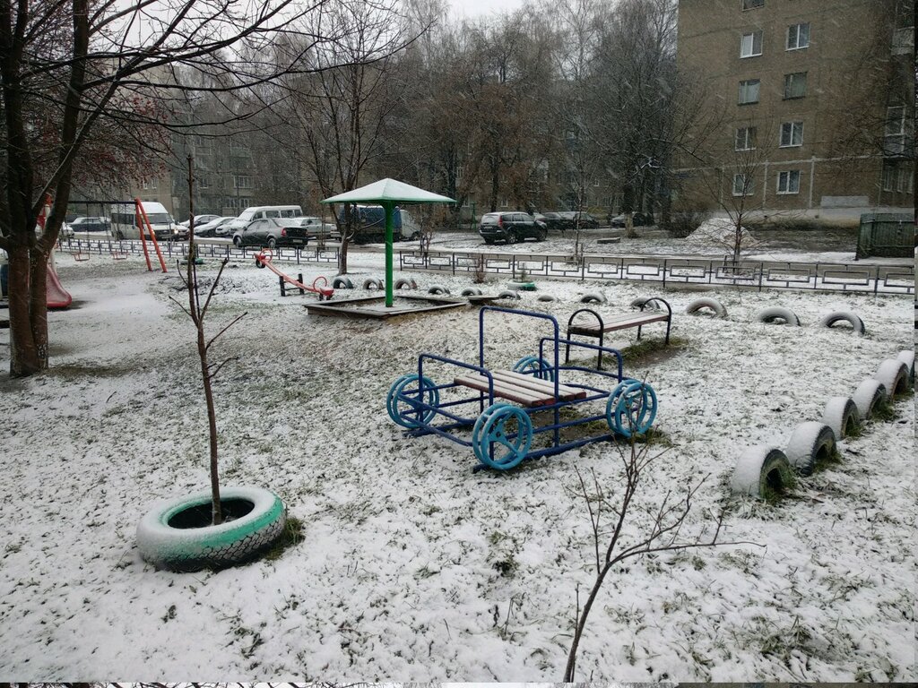 Oyun alanı Playground, Riazan, foto