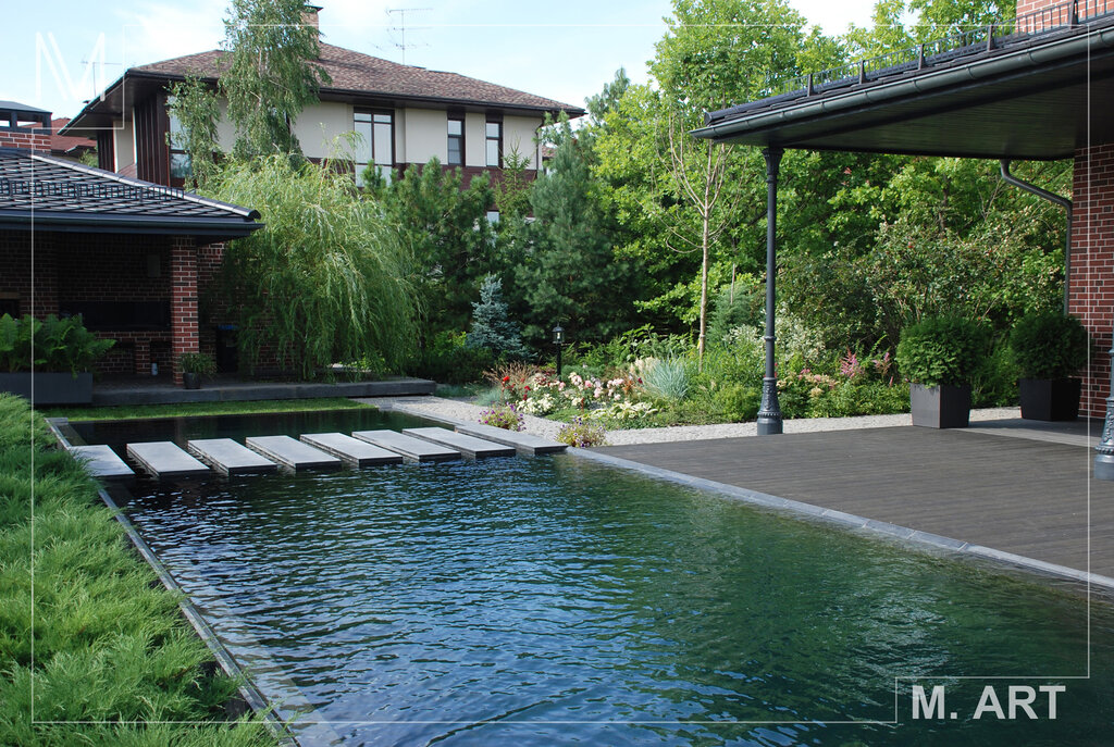 Peyzaj tasarımı M. Art, Moskova, foto