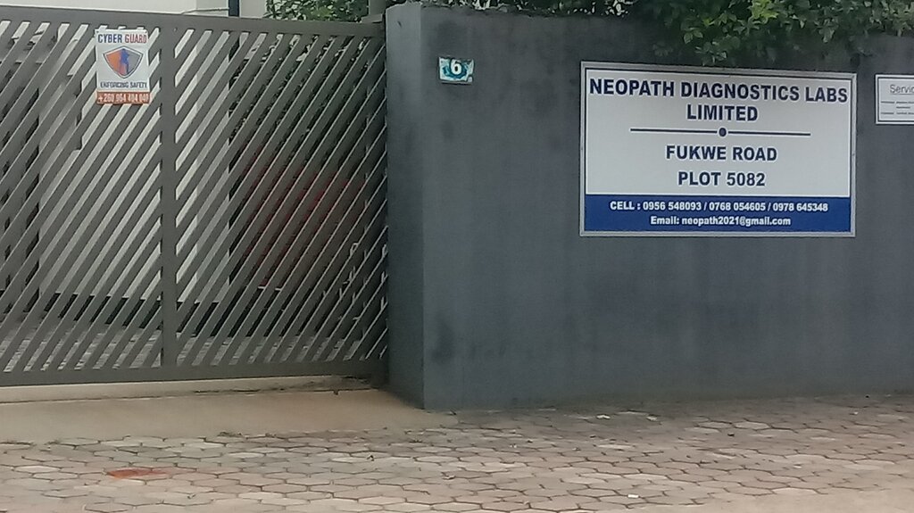 Tıbbi laboratuvarlar Neopath Diagnostic Labs Limited, Lusaka, foto