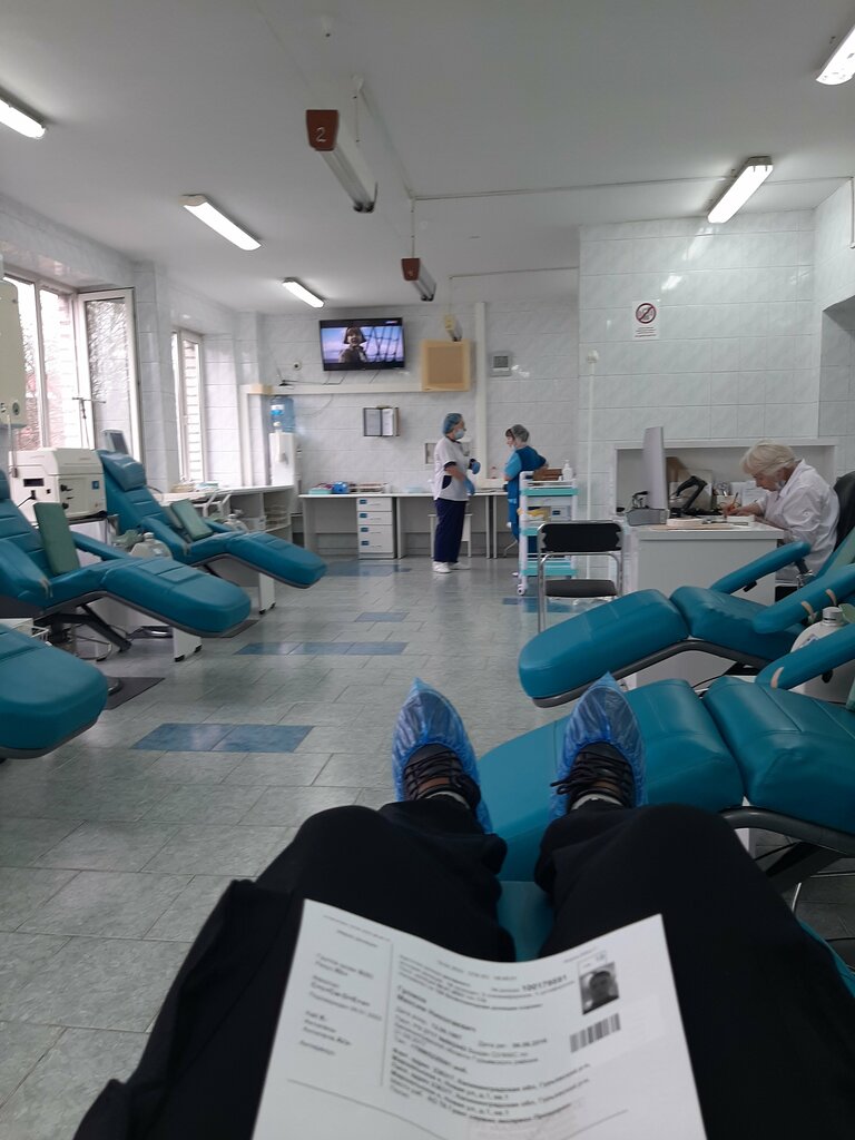 Kan bağışı merkezleri Blood transfusion center, Kaliningrad, foto