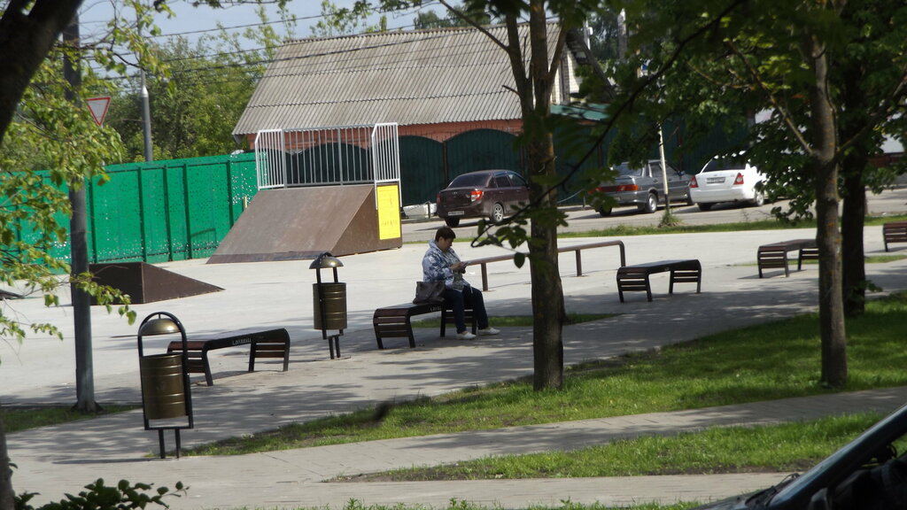 Kaykay parkı Скейт-парк, Skopin, foto