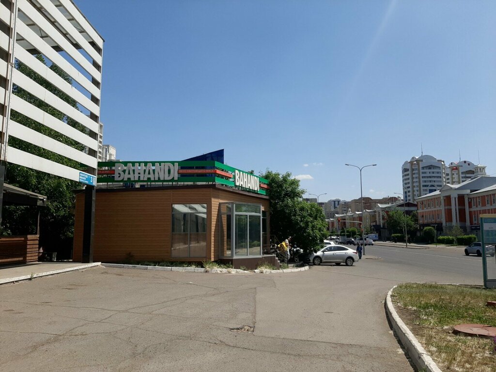 Fast food Bahandi burger, Astana, foto