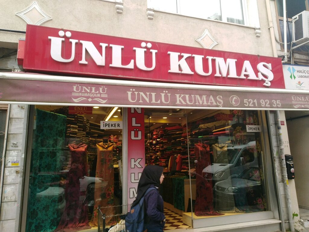 Kumaşçılar Ünlü Kumaş, İstanbul, foto