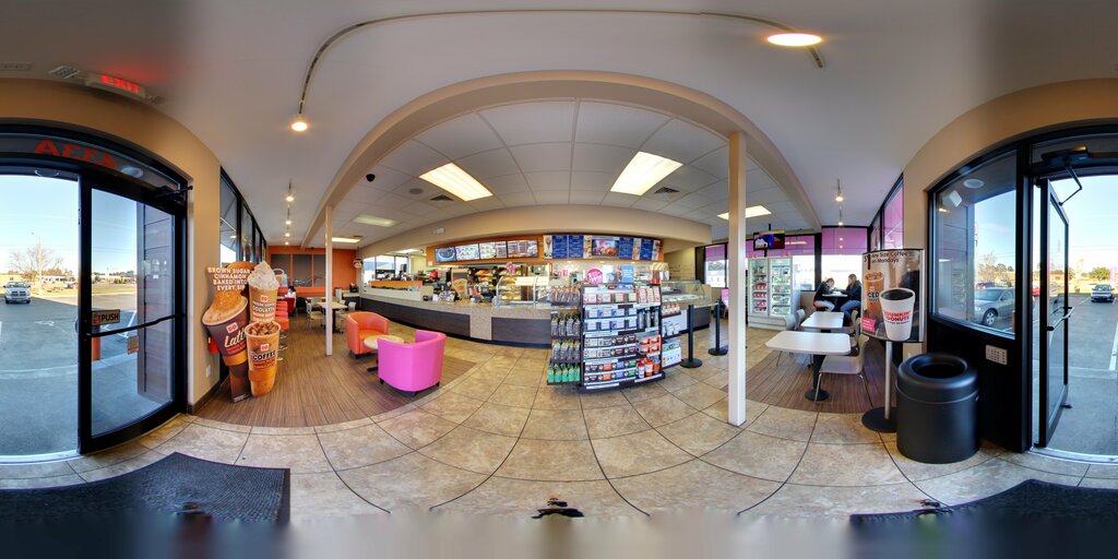 Kahve dükkanları Dunkin', Kuzey Carolina Eyaleti, foto