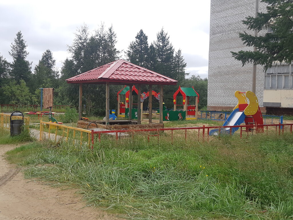 Oyun alanı Playground, Nenets özerk okrugu, foto