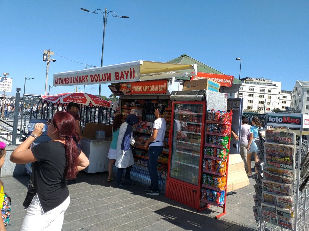 Bilet gişesi İstanbulkart Dolum Bayii, İstanbul, foto