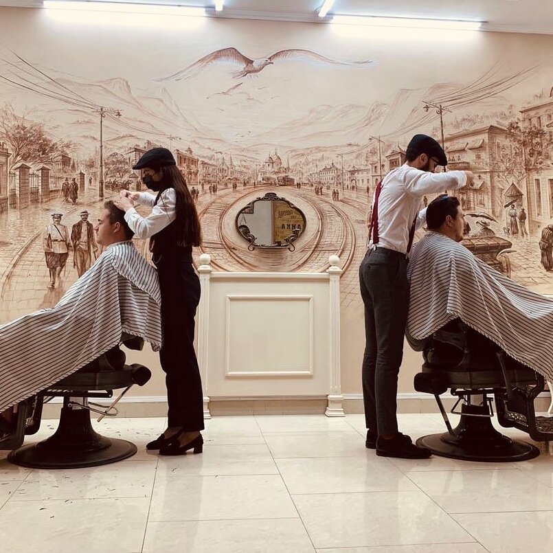 Berberler Lezvie Britvi Barbershop, Simferopol (Akmescit), foto