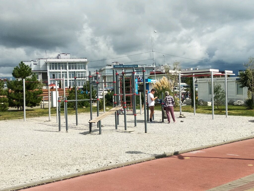 Spor alanı Sports ground, Krasnodarski krayı, foto