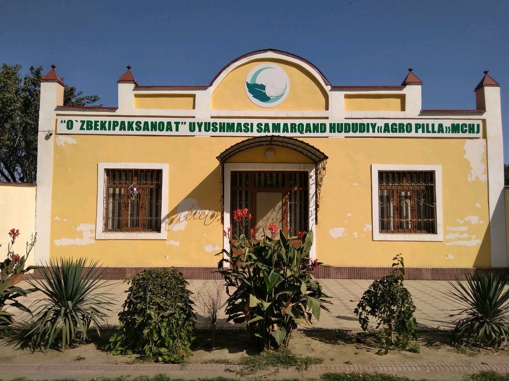 Dernekler, birlikler Uzbek Silk Industry, Semerkant, foto