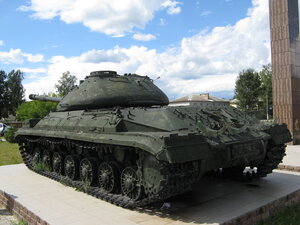 Тяжёлый танк Т-10 (Nizhniy Novgorod Region, Diveyevskiy munitsipalny okrug, selskiy posyolok Satis), teknoloji anıtı  Nijegorodskaya oblastından