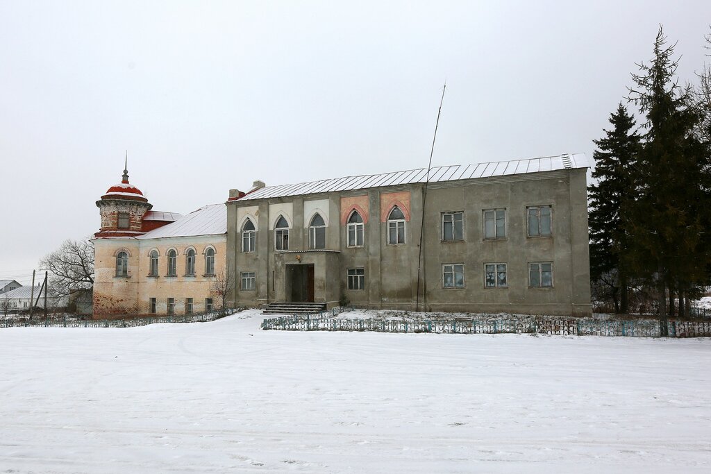 Turistik yerler Здание волостного правления и церковно-приходской школы до 1917г., Penzenskaya oblastı, foto