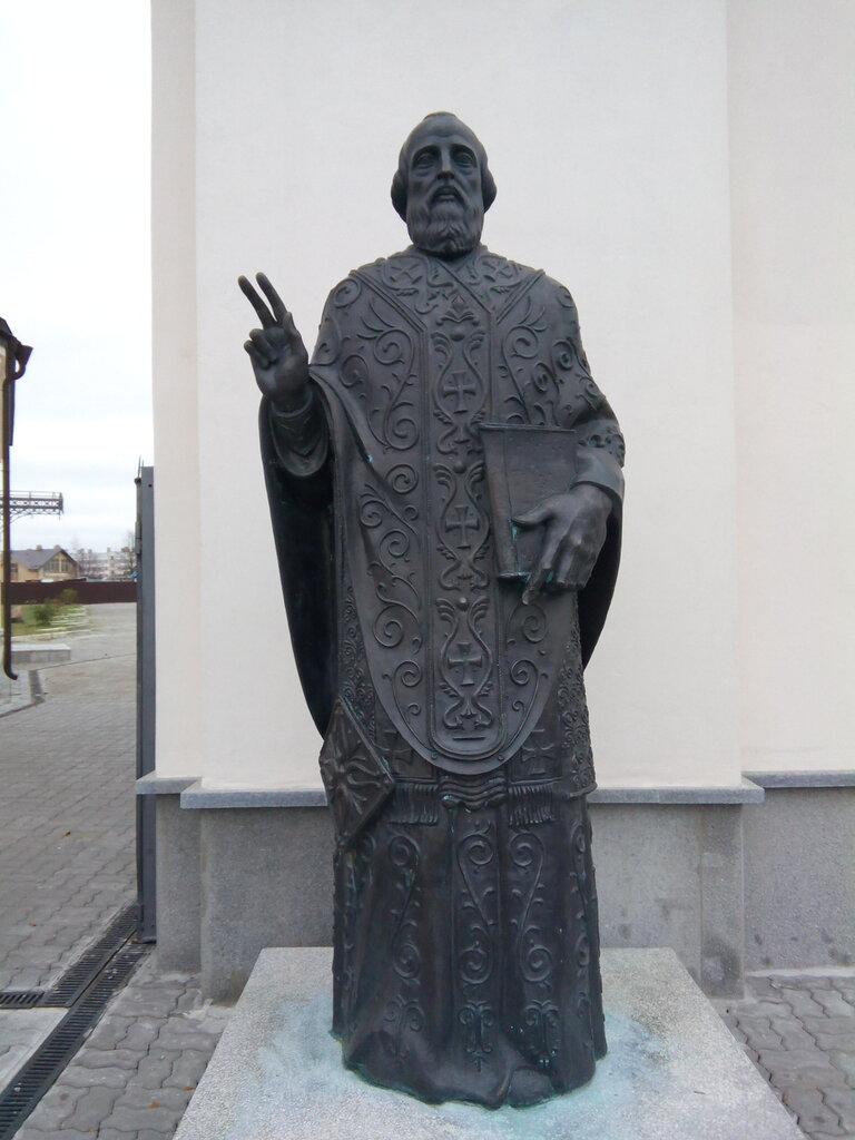 Anıt, heykel Святой Николай Чудотворец, Saint‑Petersburg ve Leningradskaya oblastı, foto