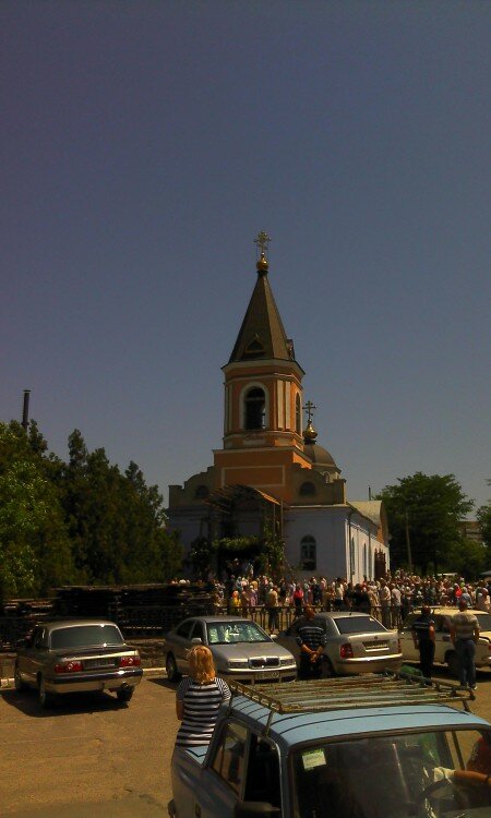 Ortodoks kiliseleri Tserkov Svyatogo Dukha, Nikolaev, foto