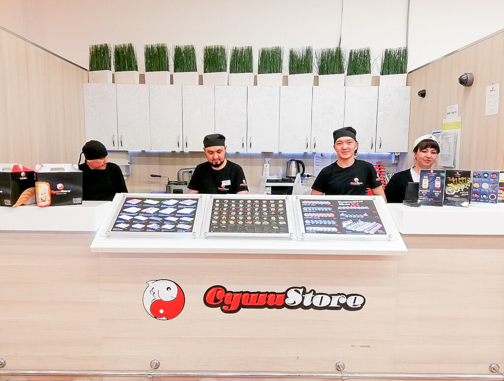 Suşi restoranı SushiStore, Moskova, foto