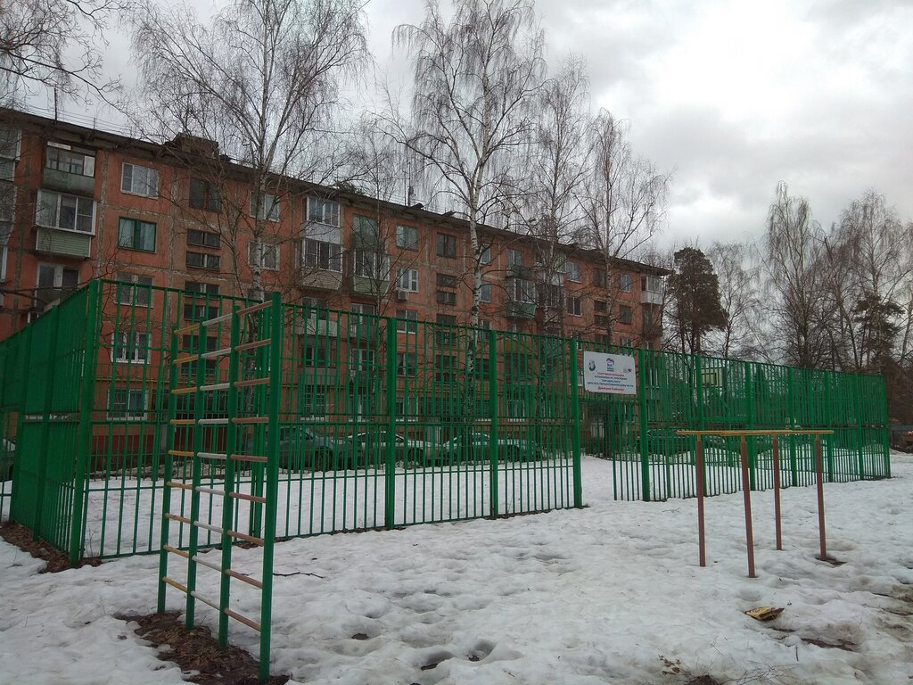 Spor alanı Баскетбольная площадка, Moskova ve Moskovskaya oblastı, foto