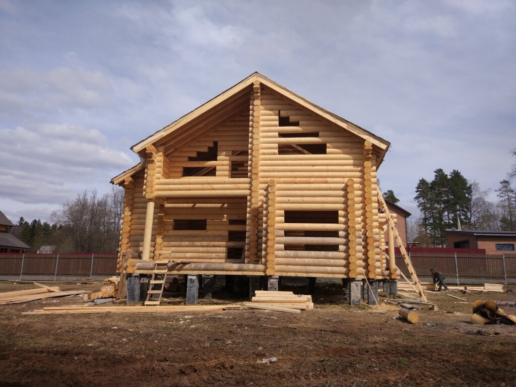 Yazlık ev inşaatı Derevyanny dom, Yaroslavl, foto