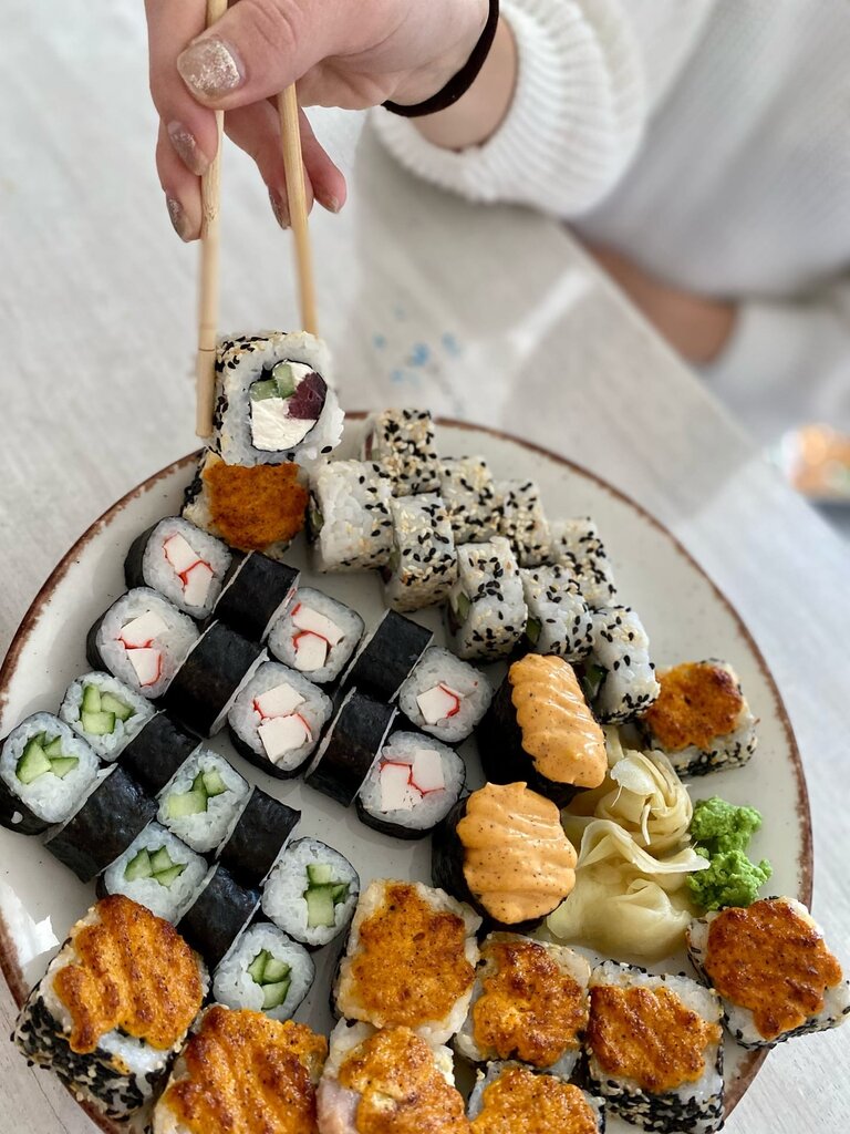 Suşi restoranı Sushibox, Ulyanovskaya oblastı, foto