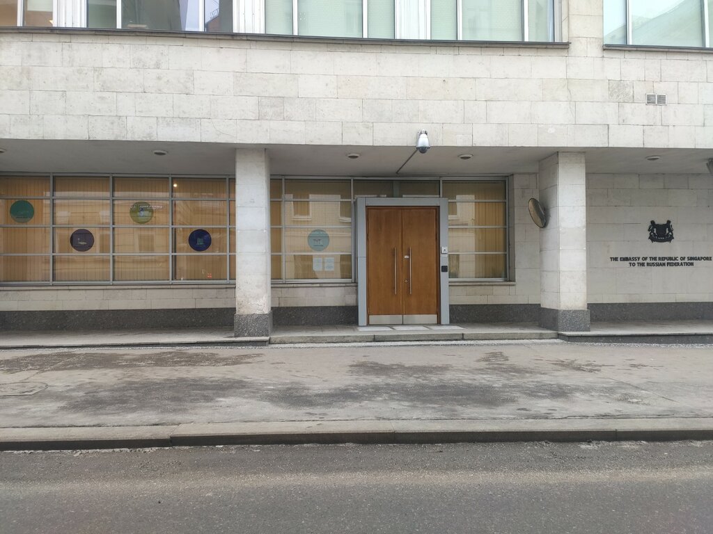 Büyükelçilikler ve konsolosluklar Posolstvo Respubliki Singapur, Moskova, foto