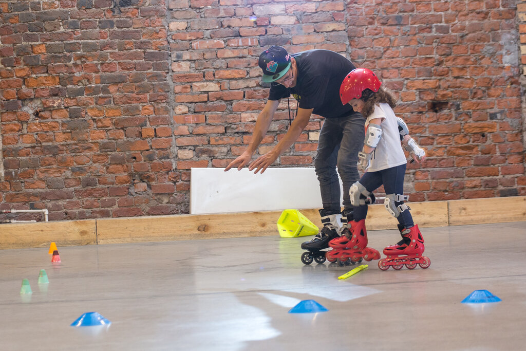 Çok amaçlı spor tesisleri Rollerplace and roller school WheelWood, Saint‑Petersburg, foto