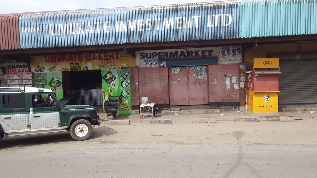 Ekmek fırını Umukate Supermarket, Lusaka, foto