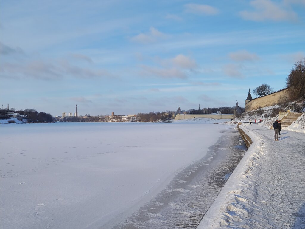 Seyir terası Смотровая площадка, Pskov, foto