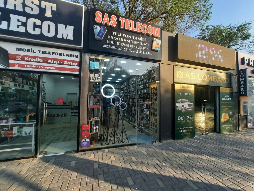 Cep telefonu aksesuarları SAS telekom, Sumgayıt, foto