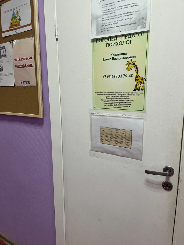 Konuşma terapistleri Логопед Касаткина Е. В., Moskova ve Moskovskaya oblastı, foto
