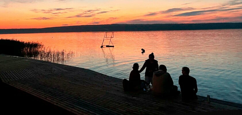 Hamamlar Баня на берегу, Saint‑Petersburg ve Leningradskaya oblastı, foto