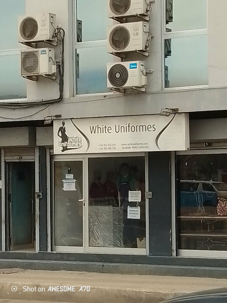 Üniforma üreticileri White, Loanda, foto