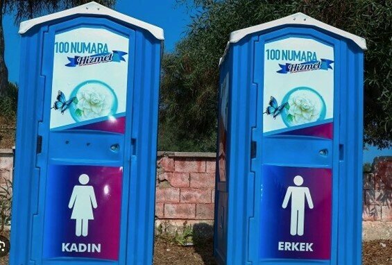 Seyyar tuvaletler Mestem Atık Yönetim Hizmetleri, Bursa, foto