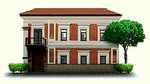 The Volga House (Gorkogo Street No:3к1), otel  Kazan'dan