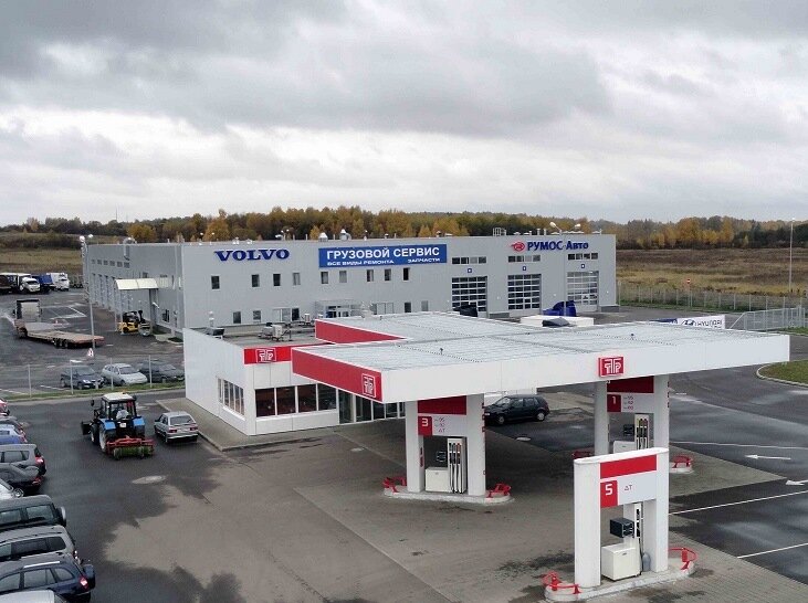 Otomobil servisi Rumos-Komtrans, Tverskaya oblastı, foto