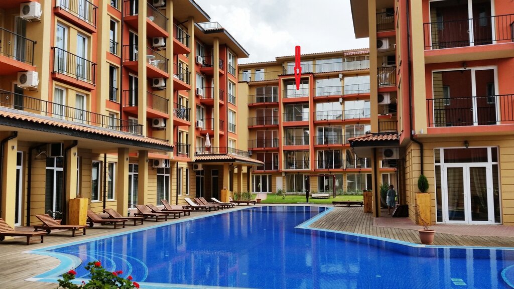 Turistik yerler Sunny View Central, Güneş Sahili Tatil Tesisleri, foto