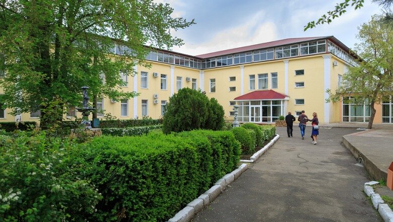 Termal otel Detsky sanatory Sergeyevka, Odessa Bölgesi, foto