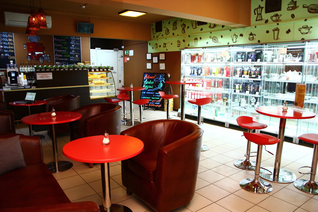 Kahve dükkanları Frito kafe, Moskova, foto
