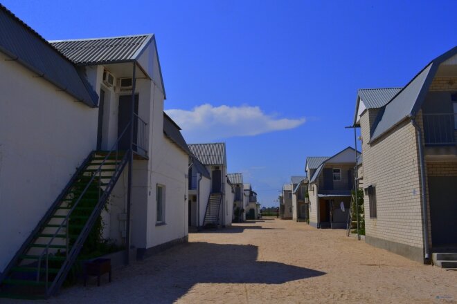 Tatil köyleri Baza otdykha Ogonek, Zaporoje Bölgesi, foto