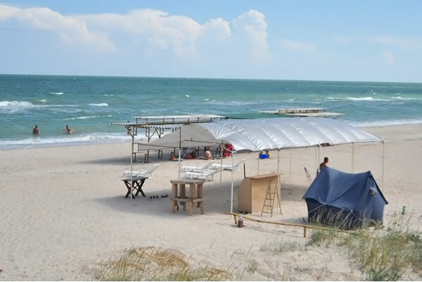 Resort oteller, tesisler Baza otdykha Khortitsa, Zaporoje Bölgesi, foto