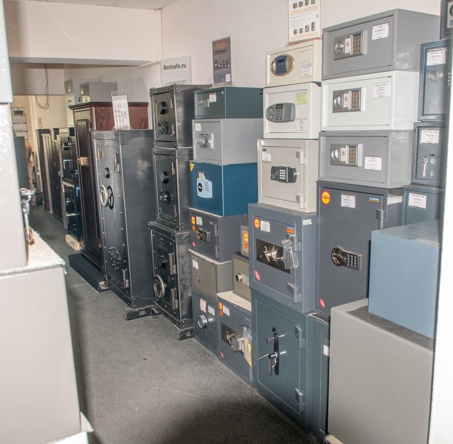 Şifreli kasalar BestSafe, Moskova, foto