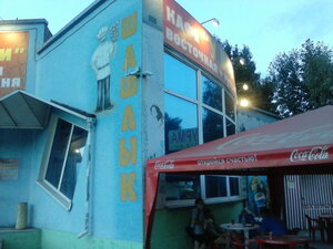 У дороги (Petukhova Street No:79Б), kafe  Novosibirsk'ten
