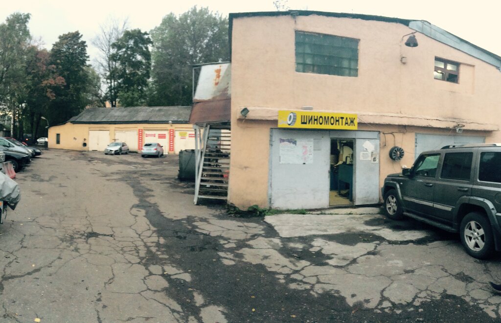 Oto lastik tamiri Shinomontazh, Saint‑Petersburg, foto