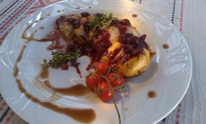 Restoran Khutorok na okolytsi (Kyivska vulytsia No:2, selo Skybyn), restoran  Kiev Bölgesi'nden