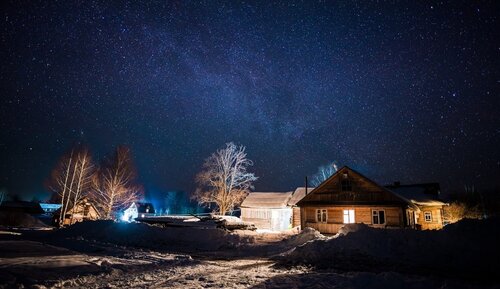 Spor ve eğlence merkezi North Hope sleddog sports center, Kostromskaya oblastı, foto