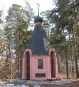 Ortodoks kiliseleri Chasovnya v Priokskom, Riazanskaya oblastı, foto