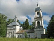 Ortodoks kiliseleri Rozhdestva Ioanna Predtechi v Ivankovitse Church, Kostromskaya oblastı, foto