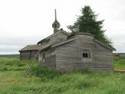 Ortodoks kiliseleri Chasovnya Mikhaila Arkhangela V Pechgore, Arhangelskaya oblastı, foto