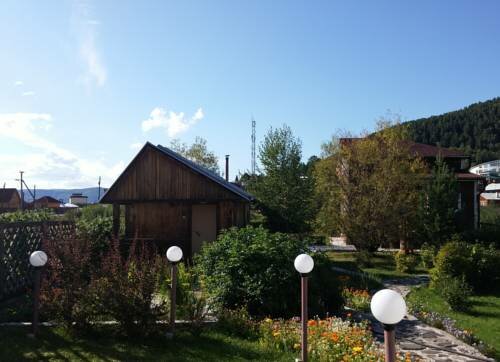 Konuk evi Bereg Baykala, İrkutskaya oblastı, foto
