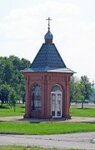 Chasovnya Aleksandra Nevskogo pri Kantemirovskoy divizii (Moscow Region, Naro-Fominskiy City District, territorialnoye upravleniye Naro-Fominsk), şapel, haç anıtı  Moskova ve Moskovskaya oblastından